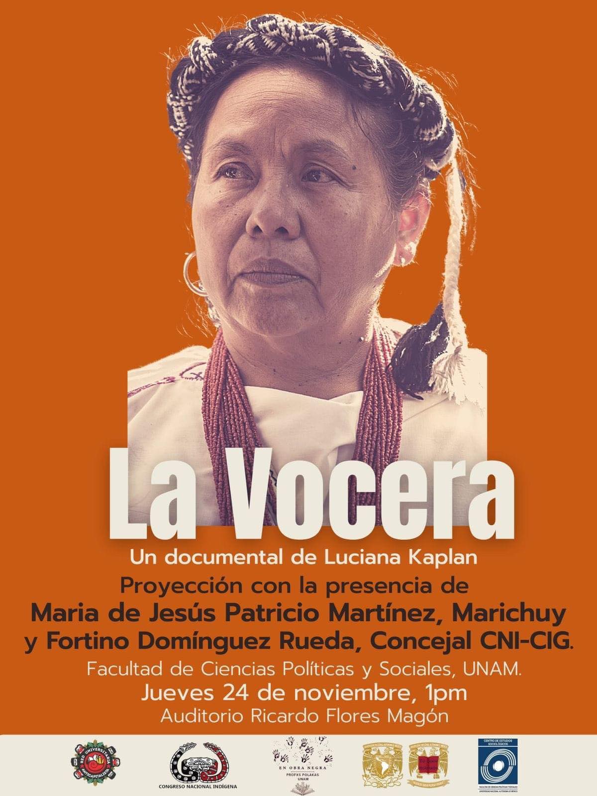 la vocera / unam 2022 – Fortino Domínguez Rueda